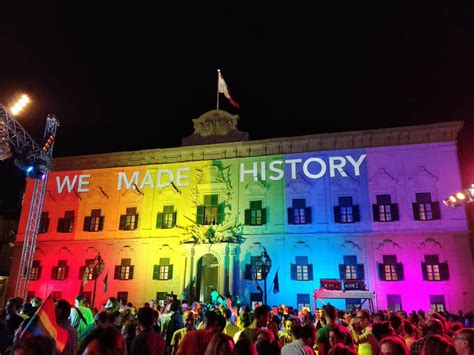 Malta Celebrates Legalization Of Same Sex Marriage