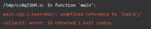 C Errors Undefined Reference Unresolved External Symbol Etc