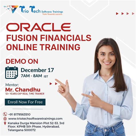 🛑free Demo 🛑 👉 Oracle Fusion Cloud Financials Online Training 📅 Demo On 17th December 2022