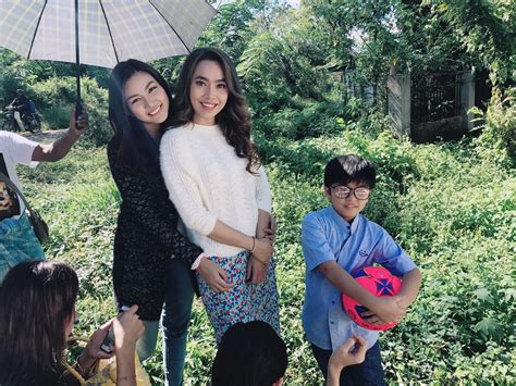 Moe Hay Ko May Myint Mo Shooting Scenes Snaps And Selfies