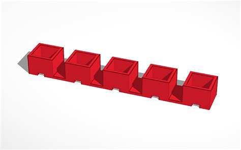 3d Design Photoresistor Led Container Tinkercad