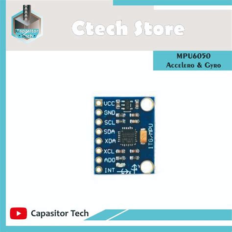 Jual MPU6050 Sensor Accelerometer Gyroscope Shopee Indonesia