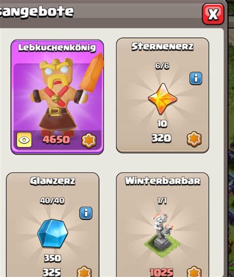 Eventstore Bug Ores Can Be Bought Again After Sold Out Rclashofclans