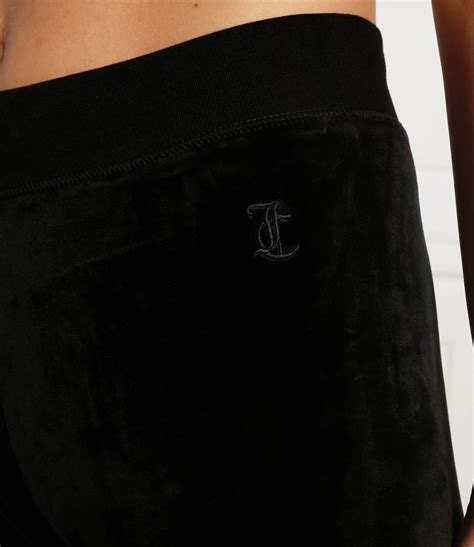Tepláky Layla Flare Fit Low Rise Juicy Couture černá Gomezcz
