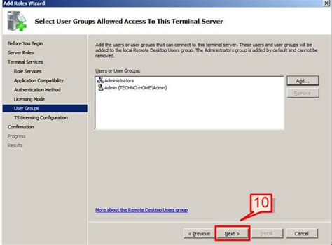 Terminal Services On Windows 2008 Server