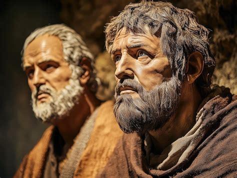 Historical Figures Portrayed In Lifelike Museum Exhibits Premium Ai
