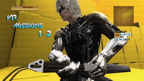 Metal Gear Rising Revengeance VR Tutorial Mission 1 2 YouTube