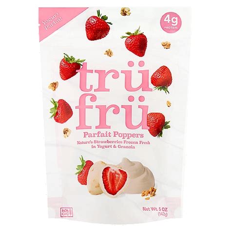 Trü Frü Strawberry Yogurt Parfait Poppers 5 Oz