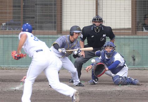 中日との練習試合の5回無死一、二塁、バントの構えをする近本（撮影・平嶋 理子） ― スポニチ Sponichi Annex 野球