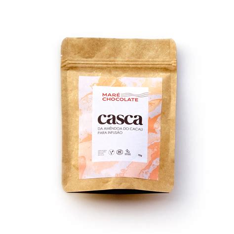 Casca da Amêndoa do Cacau para Infusão 70g Maré Chocolate