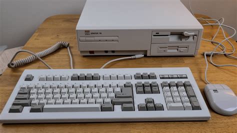 Setting Up My New Bsr 386 Sx16 Computer Of Course The Dallas Real