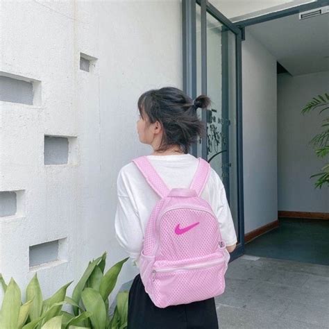 現貨 兩色 Nike Just Do It Mini 後背包 雙肩包 小包 小後背包 粉色 蝦皮購物