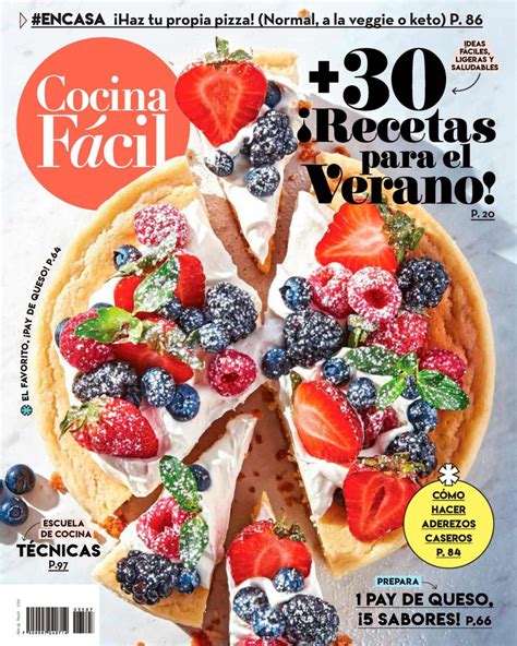 Cocina Fácil México Julio 2020 Digital DiscountMags Australia
