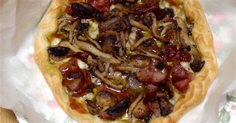 버섯요리 패스츄리피자도우 버섯피자만들기 바질페스토버섯피자 매콤토마토버섯피자