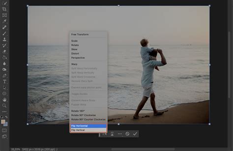 How To Flip An Image In Photoshop