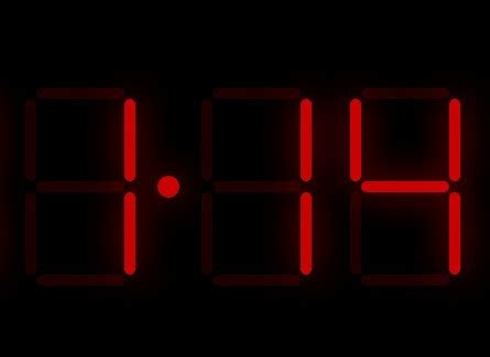 Animated Digital LED Clock With JavaScript And CSS CSS Script