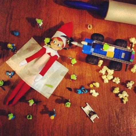 Rudy Was Attacked And Taken Hostage By Lego Men Lego Man Holiday Decor Elf