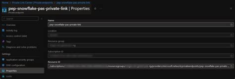 Configure Azure Private Link Connectivity With Snowflake Interworks