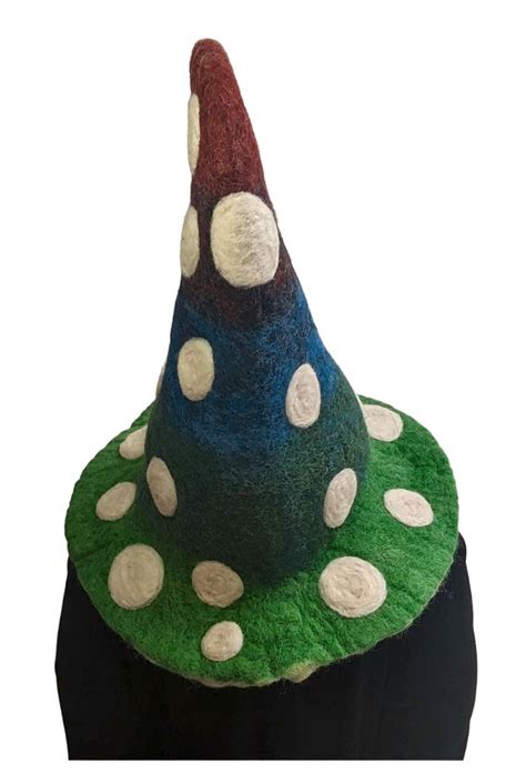 Wizard Hat Unisex Nepalese Felt One Size Terrapin Trading