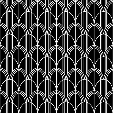 Premium Vector Monochrome Scale Geometric Variation Pattern