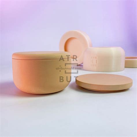 Силіконова форма кашпо 50х90 мм кришка на вибір купити за найкращою ціною інтернет магазині