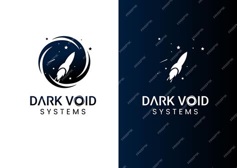 Premium Vector Dark Void Logo Design