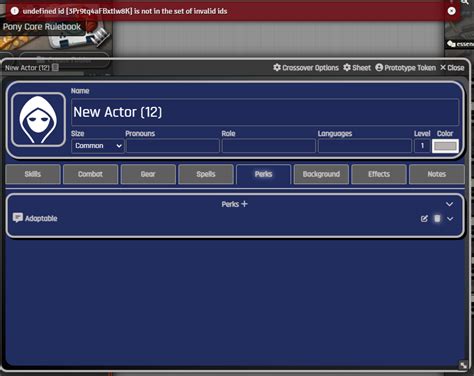 Synthetic Actors On Non Active Scenes Do Not Get Appropriately Updated