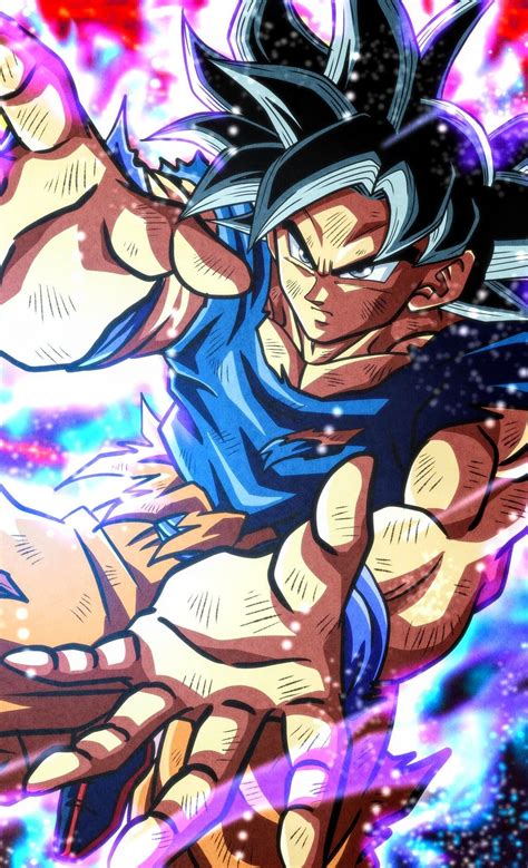 Goku Ui Dragon Ball Painting Anime Dragon Ball Goku Dragon Ball Artwork