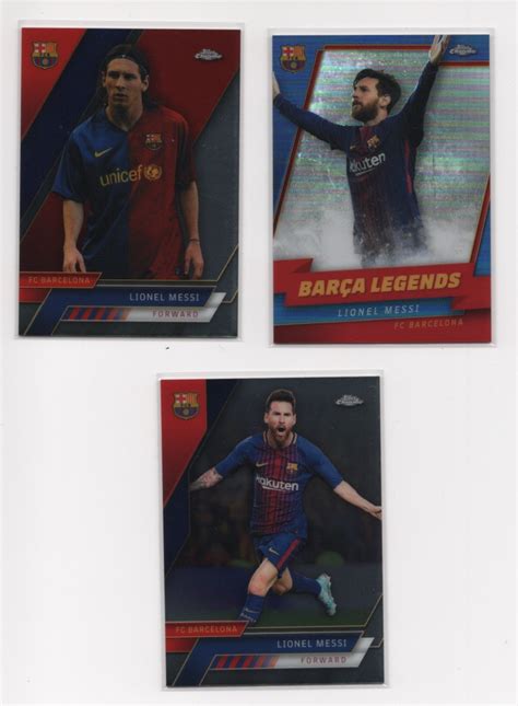 Yahooオークション Lionel Messi Topps Chrome Barcelona 202223