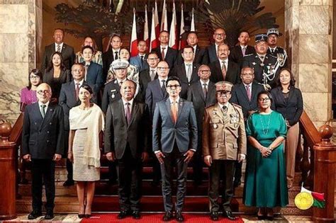 Madagascar Rajoelina dévoile la liste de son gouvernement L Observateur