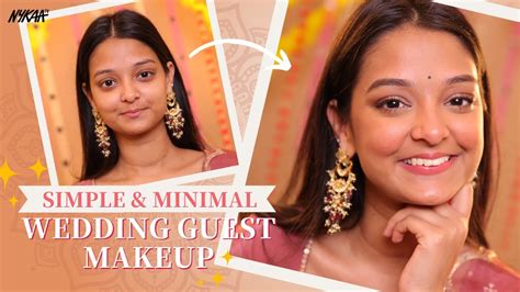 Easy And Minimal Wedding Guest Makeup Tutorial Ft Himadripatel Nykaa