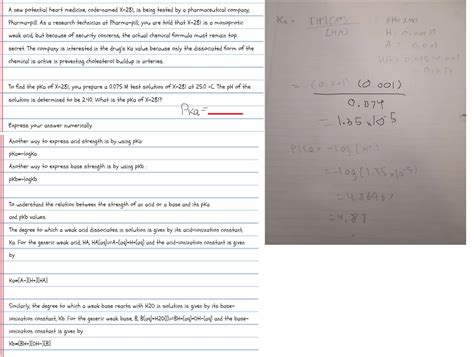 solved did i do it right find the pka pka