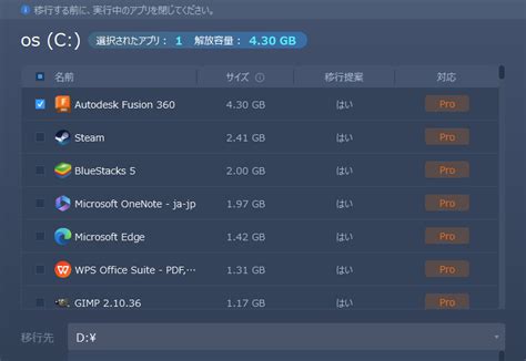 データ移行ソフトを使ってシステムドライブの容量不足を解消 Easeus Todo Pctrans Pcヨーナル