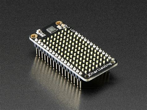 Adafruit 15x7 Charlieplex Led Matrix Featherwing Cool White The Pi Hut