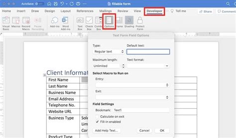 How To Quickly Create A Fillable Form In Microsoft Word Video Envato Tuts
