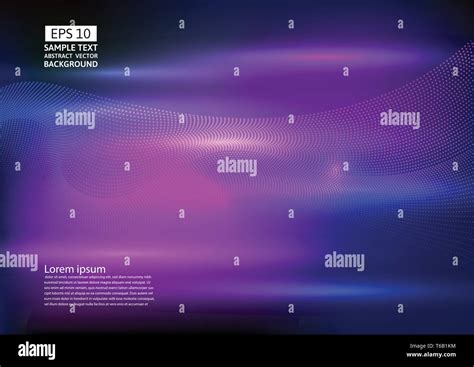 particle wave abstract background design vector illustration stock vector image and art alamy