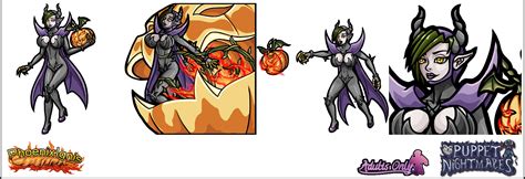 Pumpkin Sorceress Standard Sprite Sheet By Phoenixignis Hentai Foundry