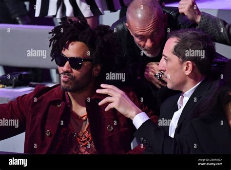 Lenny Kravitz And Gad Elmaleh At The 2016 Victorias Secret Fashion Show