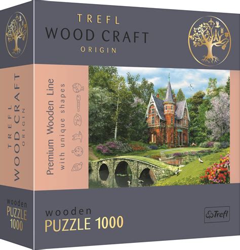 Trefl Wood Craft Origin Puzzle Viktoriánský Dům 1000 Dílků Puzzle