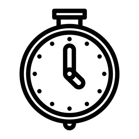 Stopwatch Timer Icon Abstract Sign And Symbol For Template Design Vector 15934648 Vector Art