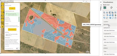 solved using custom polygon locations from layer in power esri