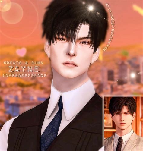 🧡thesims4 Create A Sims Version Ref Zayne Loveanddeepspace🧡preview