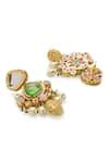 Buy Gold Plated Kundan Maharani Cutwork Necklace Set By Ruby Raang