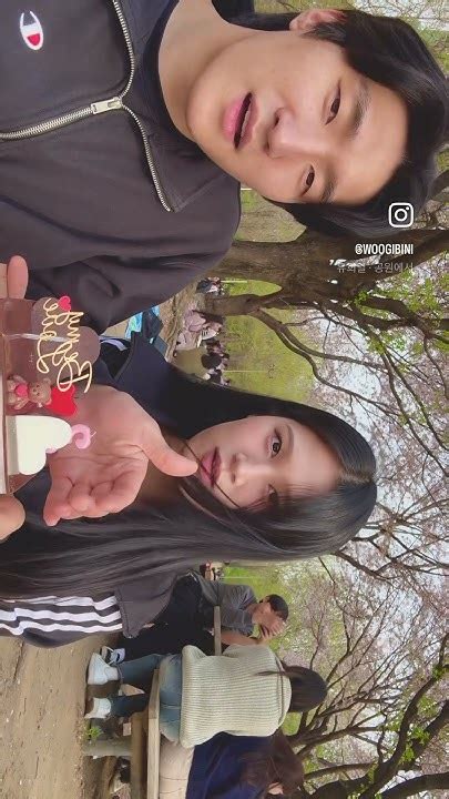 3주년 서울숲 벚꽃축제 벚꽃놀이 커플vlog 커플릴스 커플유튜브 커플룩 Shorts 커플브이로그 Youtube