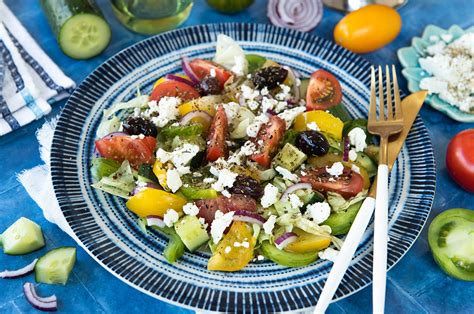 Salade Grecque Une Recette Estivale Et Tr S Savoureuse