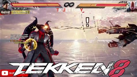 Tekken 8 Mod Kazuya Hardest Combos Youtube