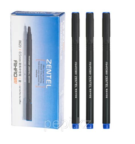 Ручка гелевая Aihao 8620 синяя: продажа, цена в Караганде. Канцелярские ...