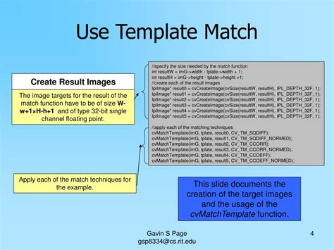 ppt image correlation tutorial with opencv powerpoint presentation