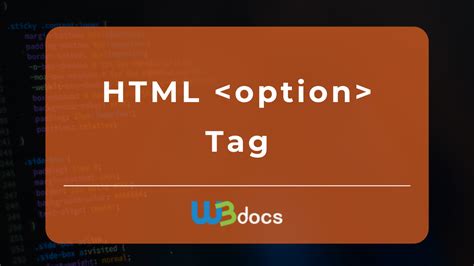 Html Tag