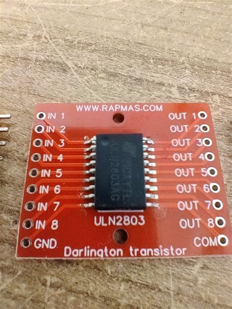 Arduino Darlington Tranzistor Array Uln2803 71234669